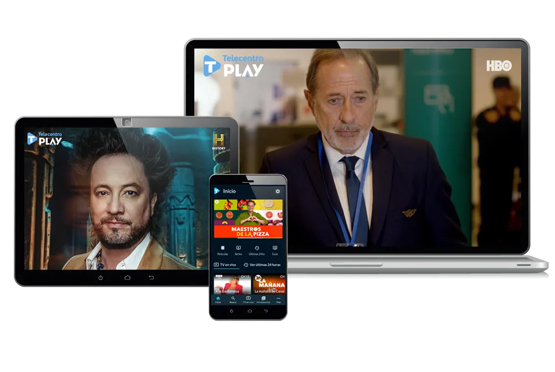 Telecentro Play todos los dispositivos